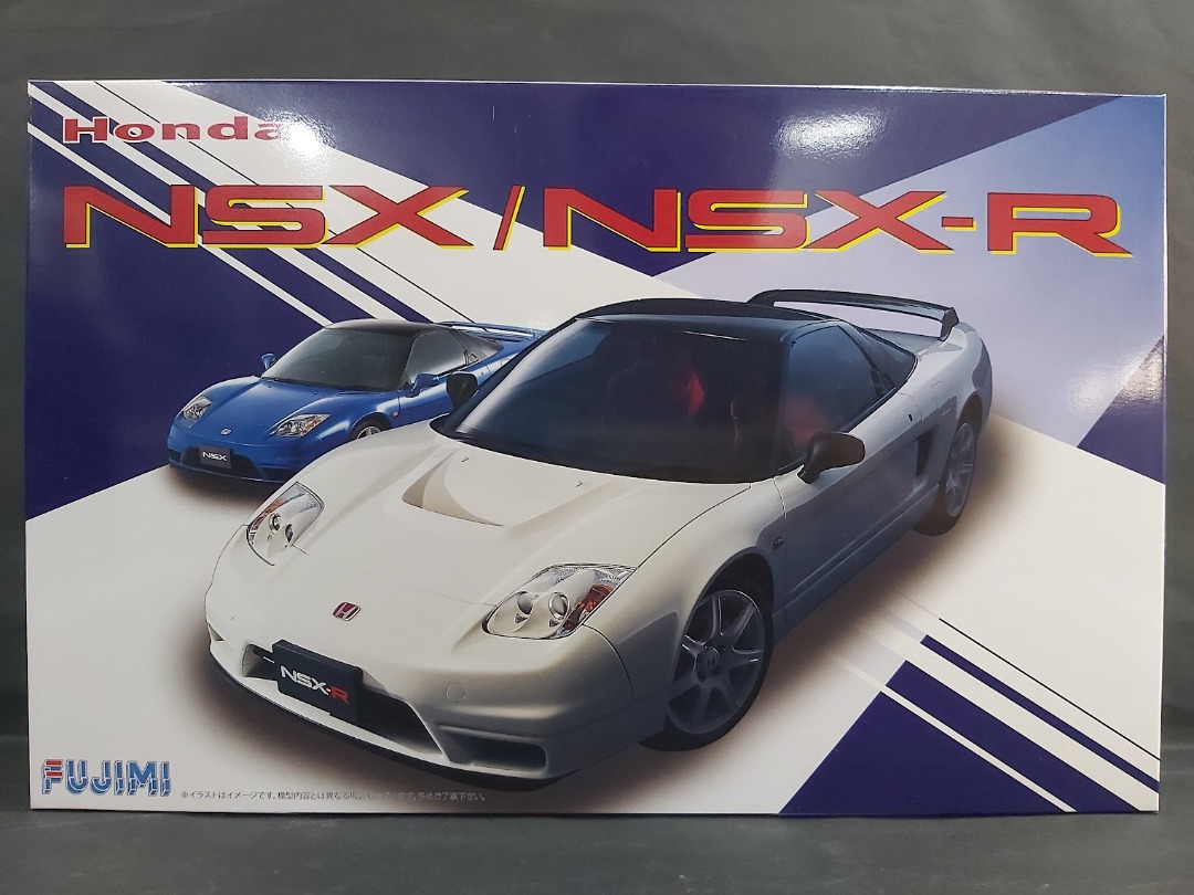 全新 1/24 富士美 本田 NSX-R 跑車 拼裝模型 Fujimi 03960 - 1/24 ID-38 Honda NSX/NSX-R ...