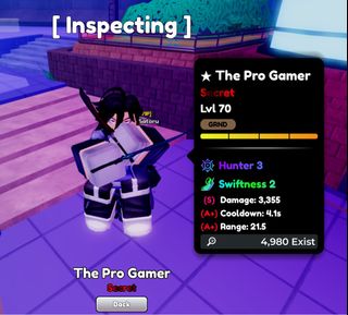 💫 anime defenders 💫 0.1% almighty secret the pro gamer / sjw 隱藏 ACA, 興趣 ...