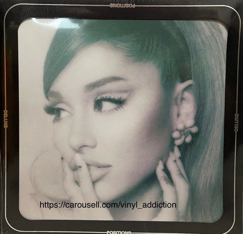 [現貨] Ariana Grande Positions 多個版本 Coke bottle clear vinyl/Deluxe 2 vinyls/US target exclusive ...