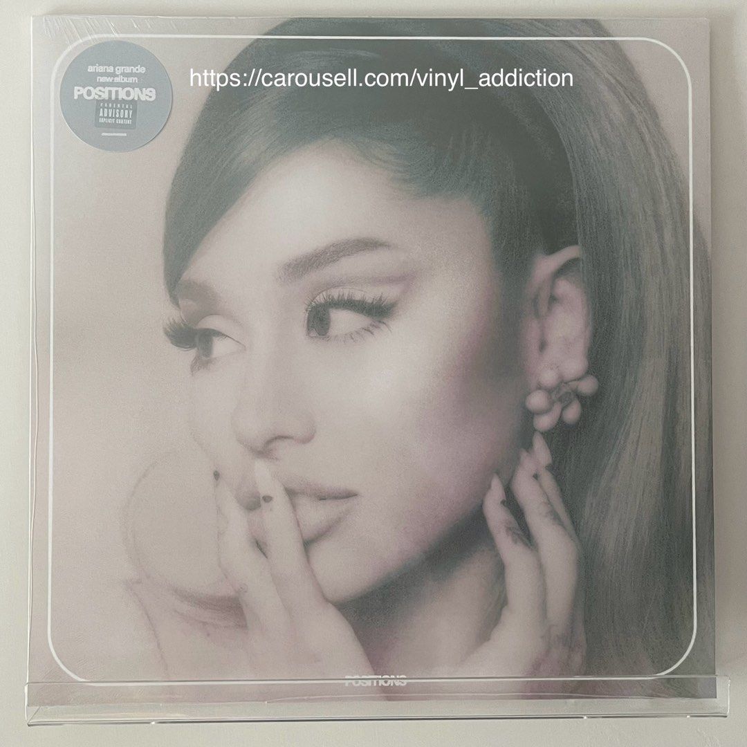 [現貨] Ariana Grande Positions 多個版本 Coke bottle clear vinyl/Deluxe 2 vinyls/US target exclusive ...