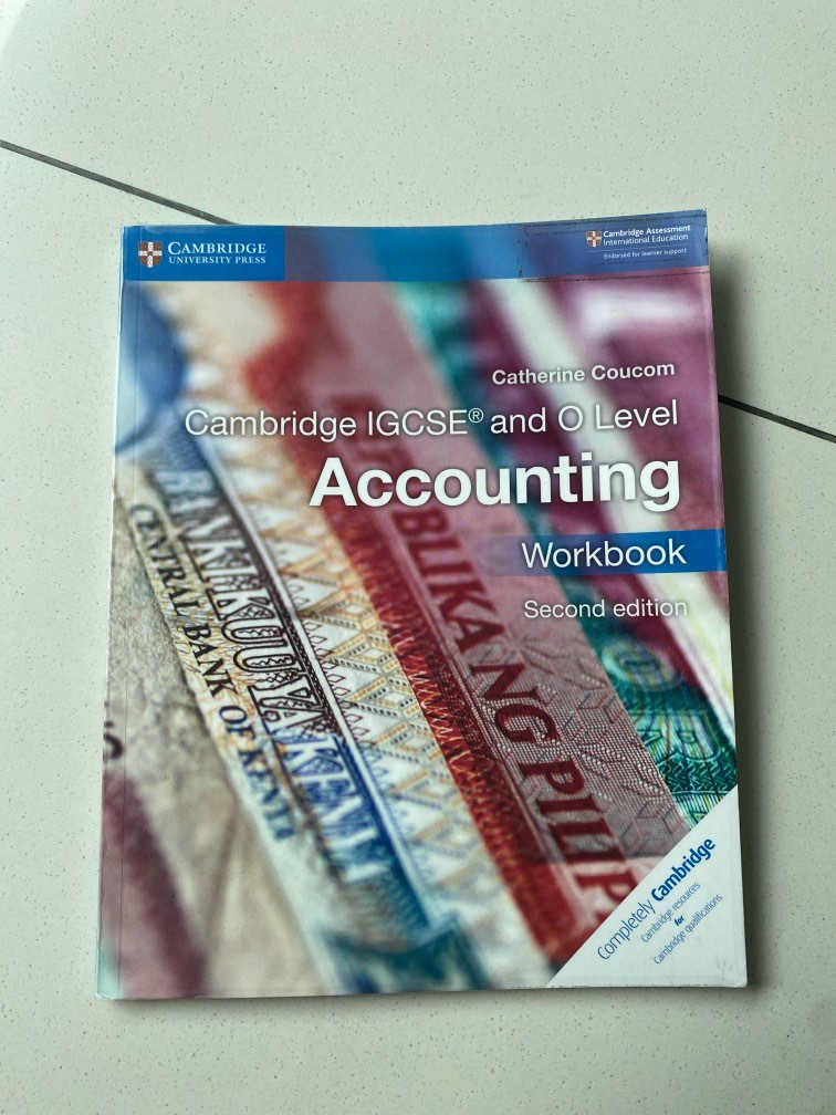 Cambridge Igcse And O Level Accounting Workbook Second Edition Hobbies And Toys Books