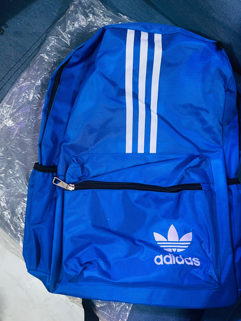 Adidas Royal blue backpack, Men's Fashion, Bags, Backpacks on Carousell
