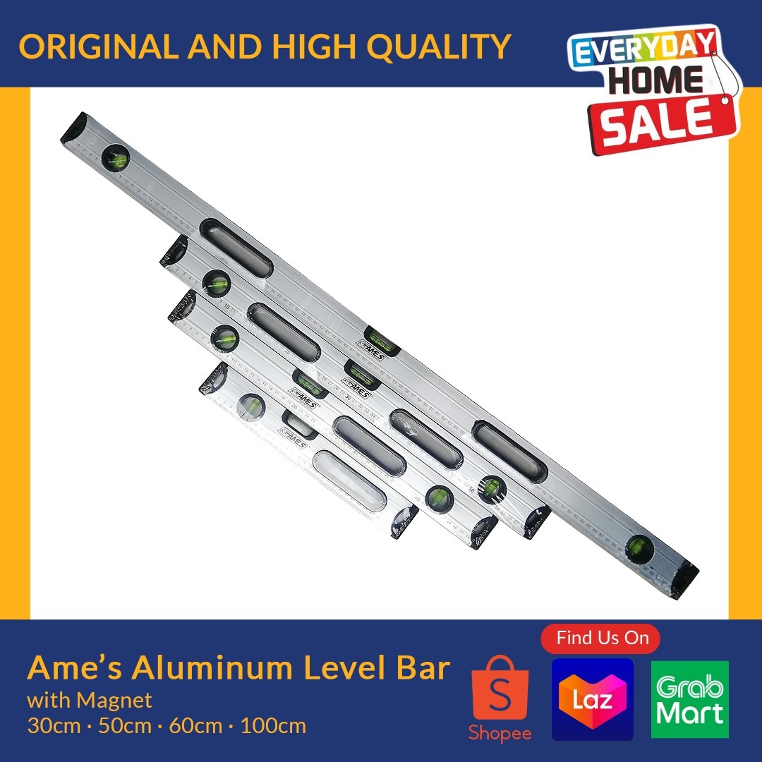 Ame’s Magnetic Aluminum Level Bar, Commercial & Industrial ...
