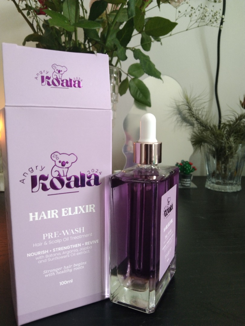 ANGRY KOALA HAIR SCALP OIL, Beauty & Personal Care, Hair on Carousell