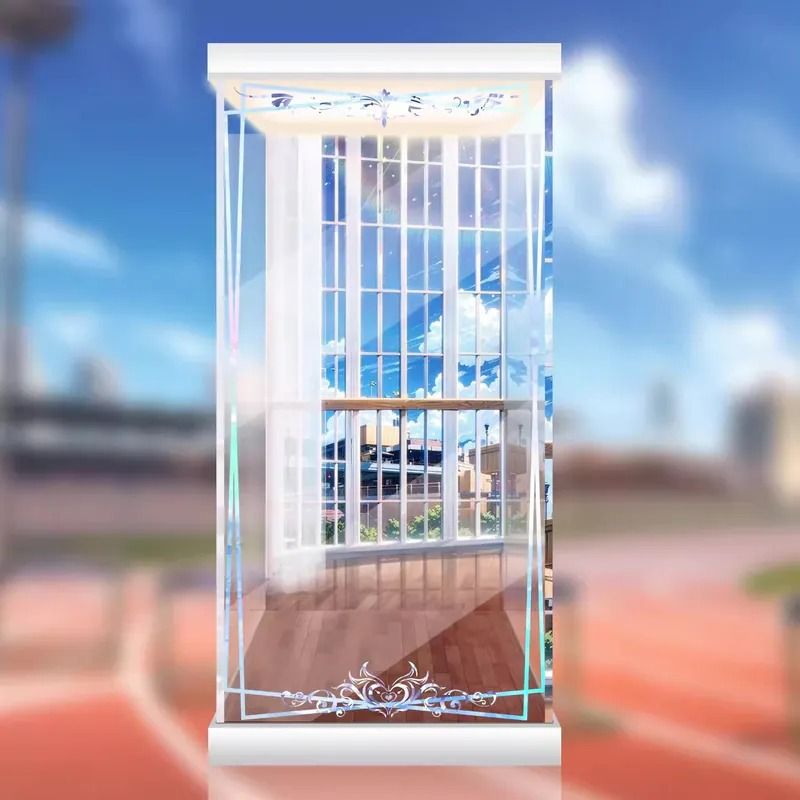 [AOWOBOX] Lovely SPOHAMEⅡ Heroines 東吾祐希 手辦高透主題展示盒 展示箱 display box 亞加力 ...