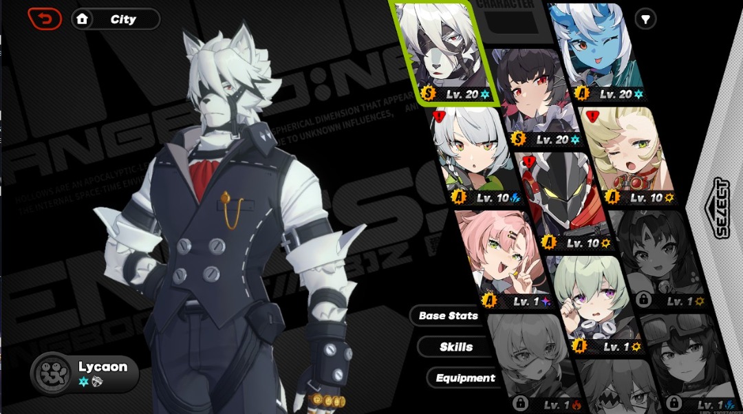 [ASIA] Starter zenless zone zero ZZZ Male/Female MC| combo ice SSR ...