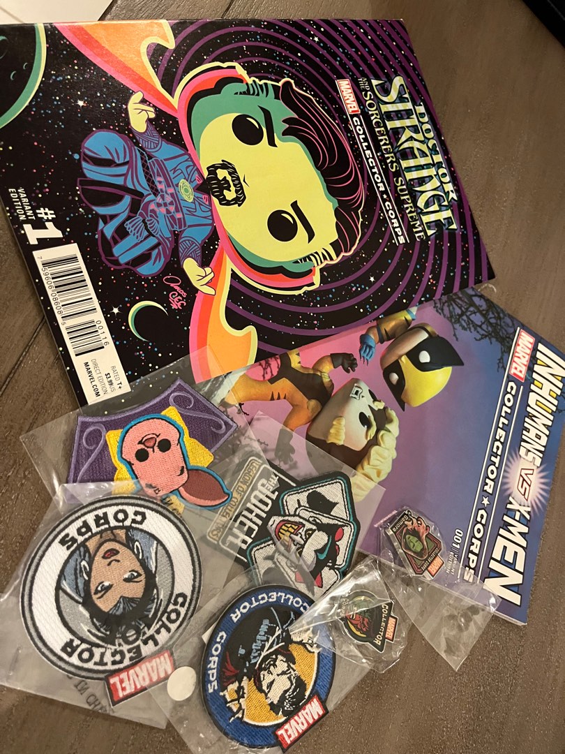 Avengers and Marvel Comics Patches and Pins, Hobbies & Toys ...