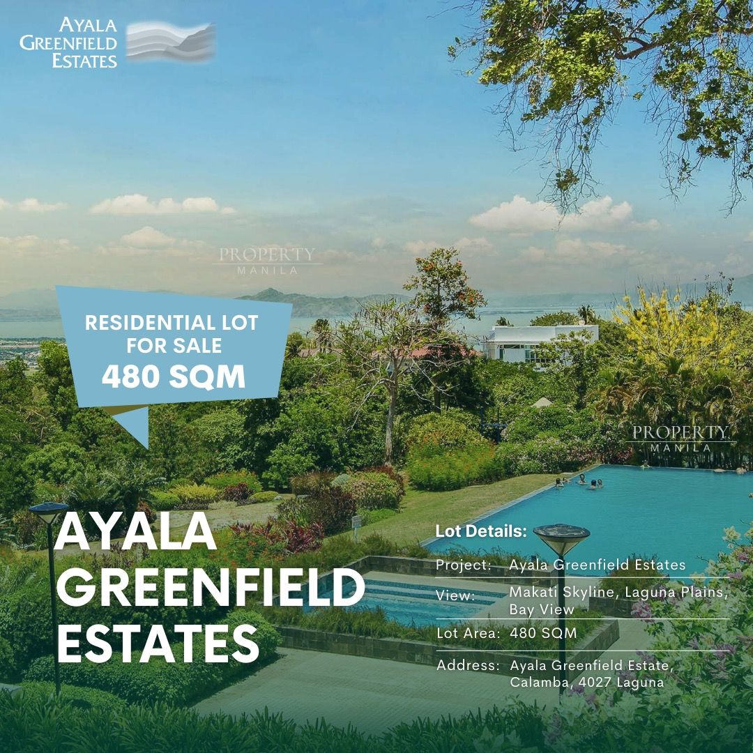 Ayala Greenfield Estates 480 sqm Residential Lot For Sale, Property ...