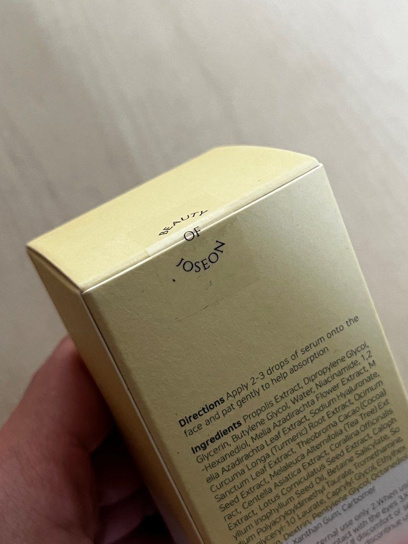 Beauty of Joseon Glow Serum BOJ, Beauty & Personal Care, Face, Face ...