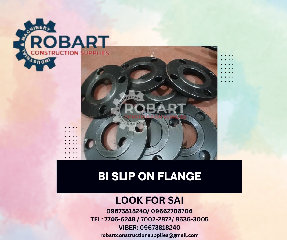 BI Slip on Flange, Commercial & Industrial, Construction Tools ...