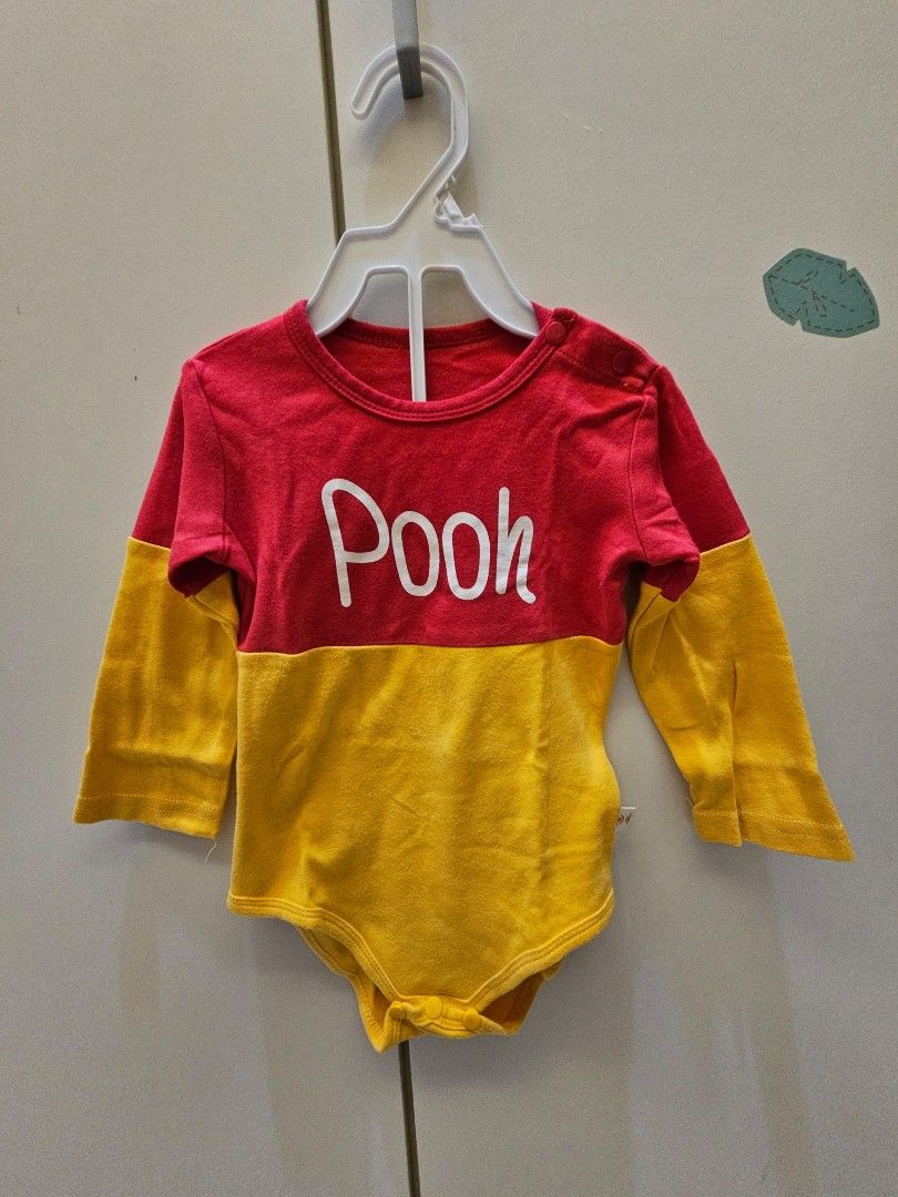 Bodysuit Pooh premium 1 thn / Baju Winnie The Pooh 1 years / baju anak ...