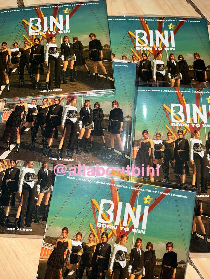 Born to Win Album by BINI, Hobbies & Toys, Music & Media, CDs & DVDs on ...