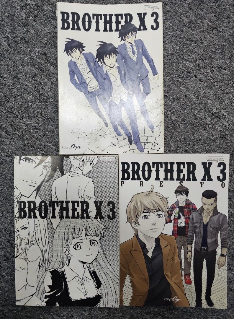 BROTHER X3 COMPLETE SET, Hobbies & Toys, Books & Magazines, Comics ...