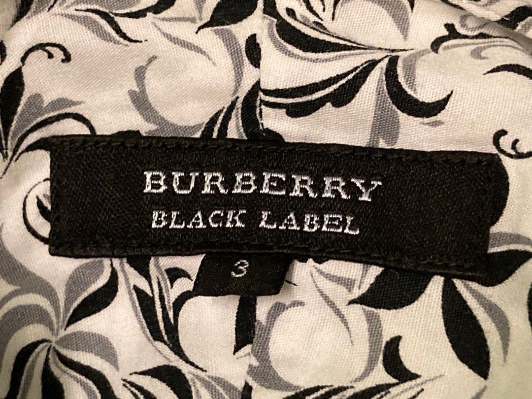 BURBERRY BLACK LABEL, Men's Fashion, Tops & Sets, Formal Shirts on ...