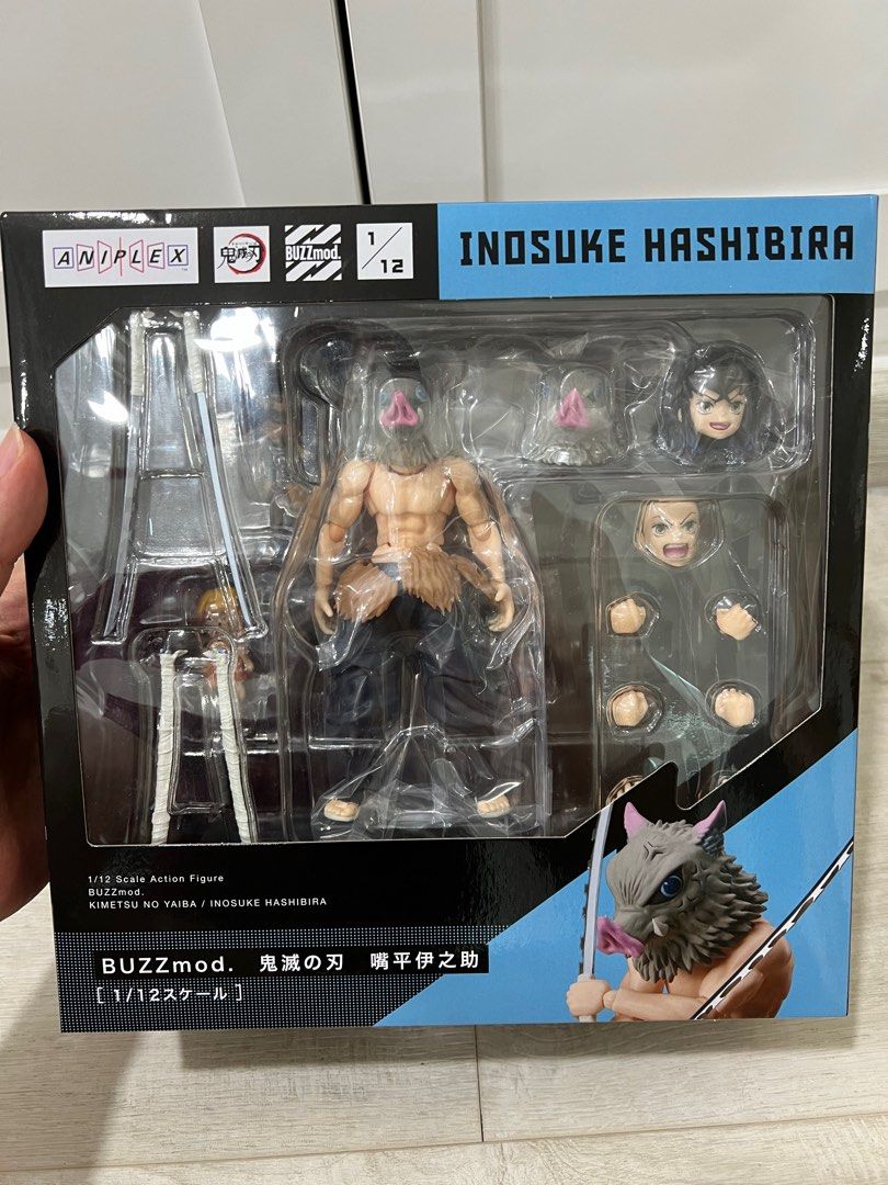 Buzzmod Inosuke Hashibira Demon Slayer DS Kimetsu no Yaiba KnY Aniplex ...
