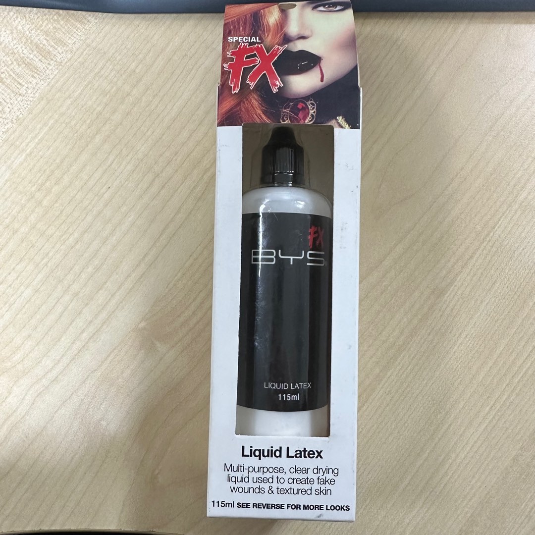 BYS Special FX SFX Pro Liquid Latex 115ml, Beauty & Personal Care, Face, Face Care on Carousell