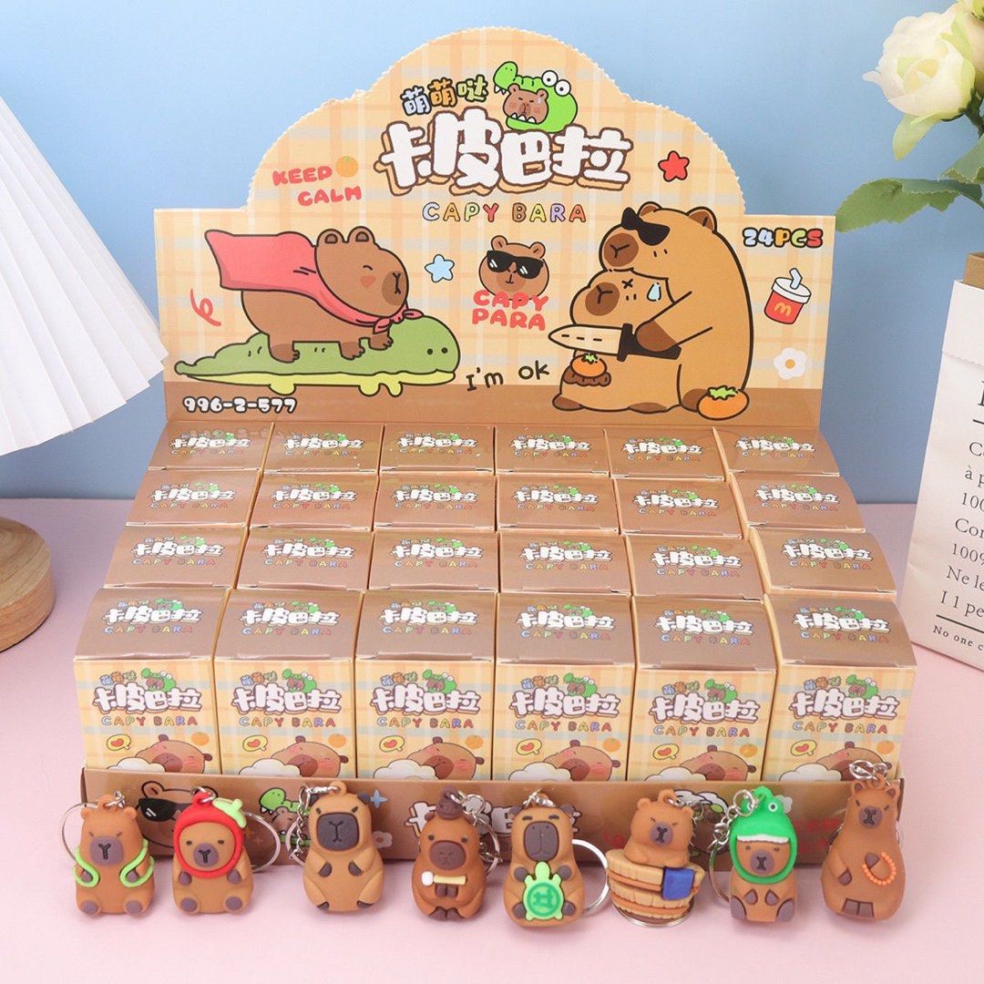 capybara blind box, Hobbies & Toys, Toys & Games on Carousell
