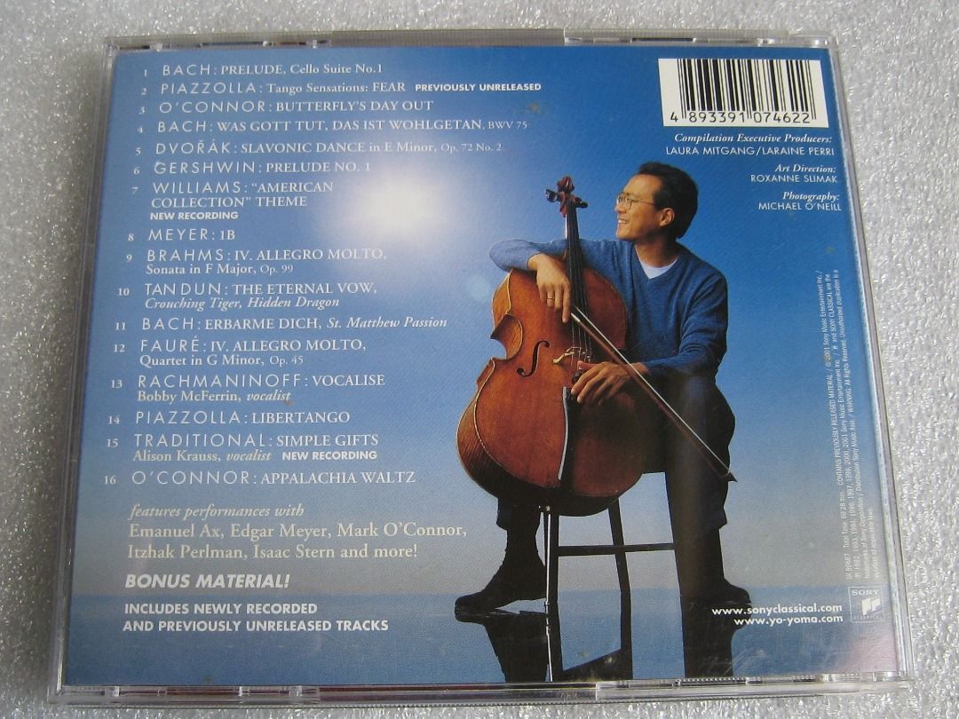 CD - YO-YO MA ,CLASSIC YO-YO,馬友友, 興趣及遊戲, 音樂、樂器 & 配件, 音樂與媒體 - CD 及 DVD ...