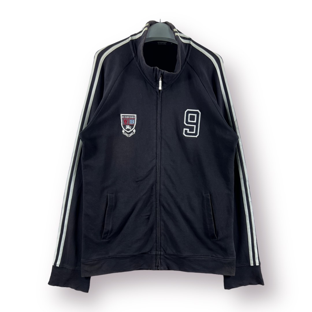 C(E8) Burberry Black Label track top, Luxury, Apparel on Carousell