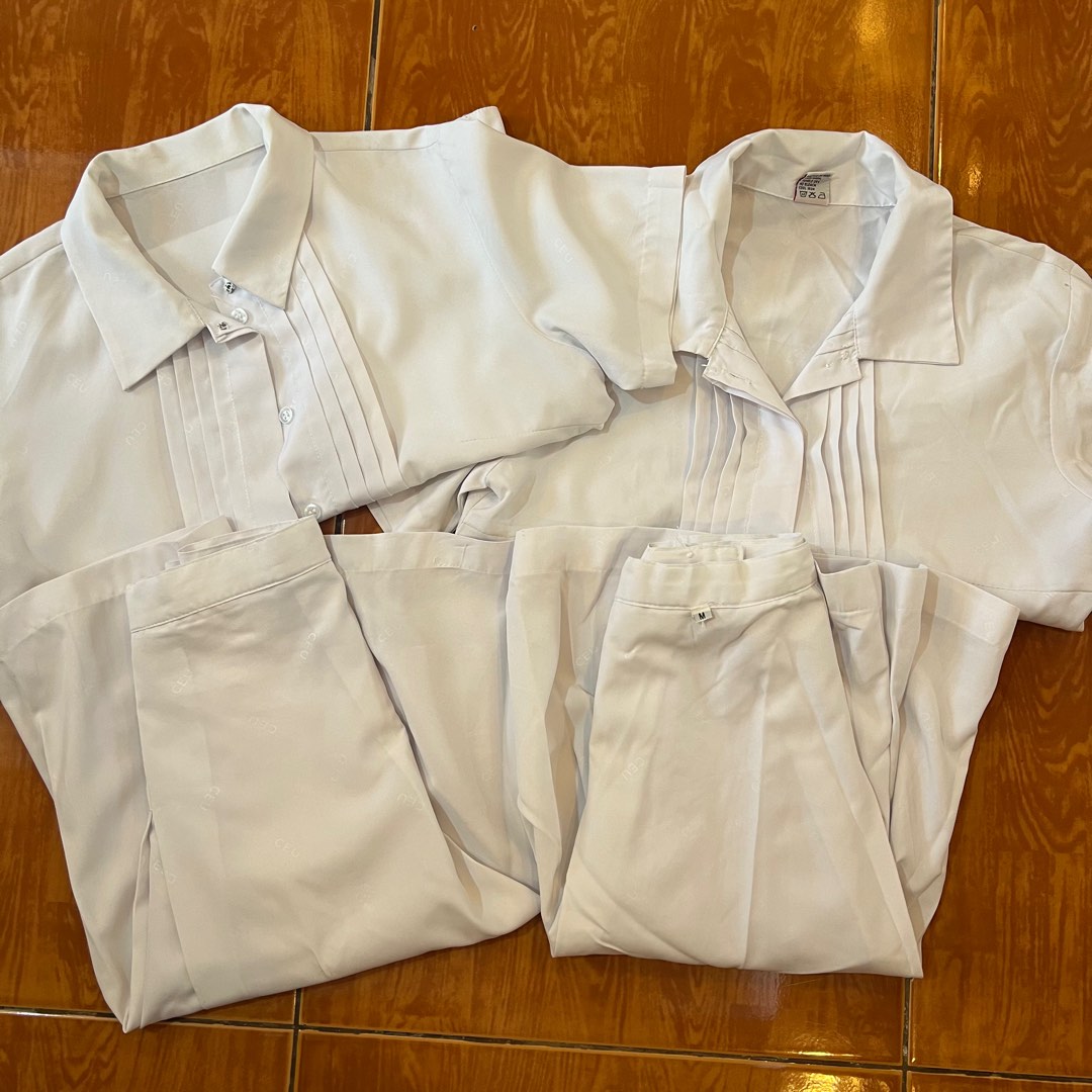 [CEU] Daily Science Uniform with watermark, Women's Fashion, Tops ...