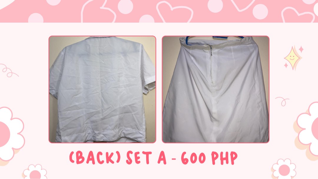 CEU Uniform Daily Science Female, Women's Fashion, Dresses & Sets, Sets ...