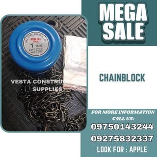 CHAIN BLOCK, Commercial & Industrial, Construction & Building Materials ...