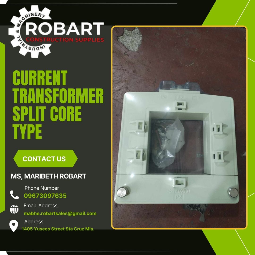 Current Transformer Split Core Type Commercial And Industrial Construction Tools And Equipment On