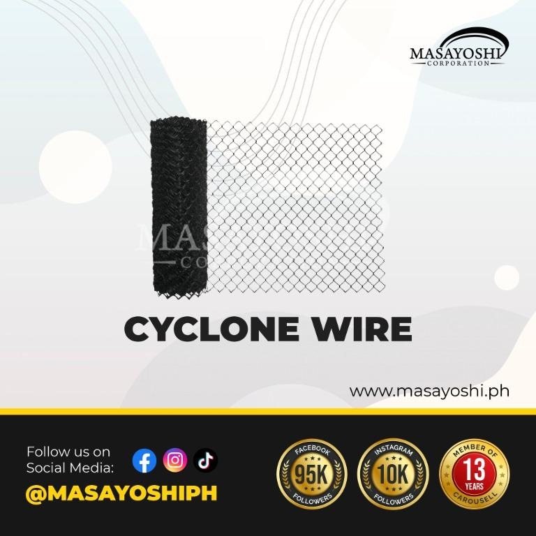 Cyclone Wire 2 x 2 x 2 x 2.7mm x 10m 5ft | Wire Netting | Wire Mesh ...