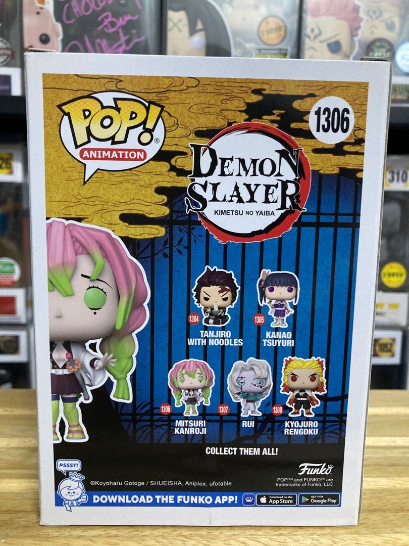 Demon Slayer Kimetsu No Yaiba Love Hashira Mitsuri Kanroji Funko Pop ...