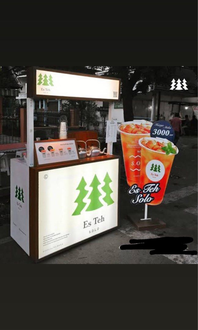 Di Jual Booth Es Teh Solo Portable, Barang Yang Dicari di Carousell