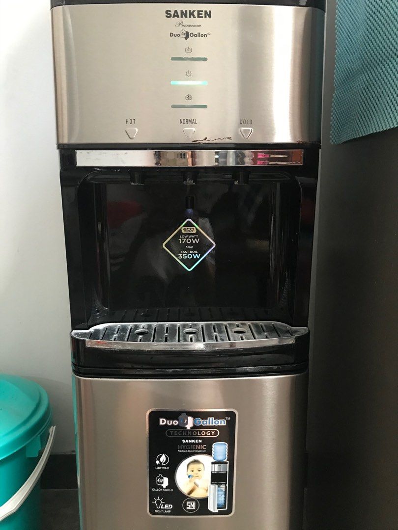 Dispenser Sanken Duo Gallon Premium HWD-Z980S-BK, Kitchen & Appliances ...