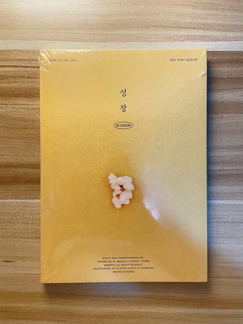 Doh Kyung Soo Blossom Popcorn Version Sealed, Hobbies & Toys ...