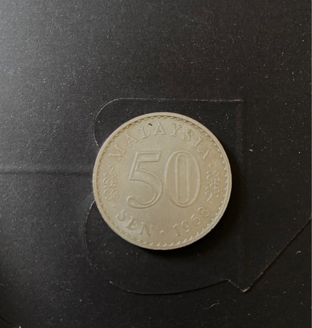 Duit Lama 50 sen 1968 / Coins, Hobbies & Toys, Collectibles & Memorabilia, Currency on Carousell
