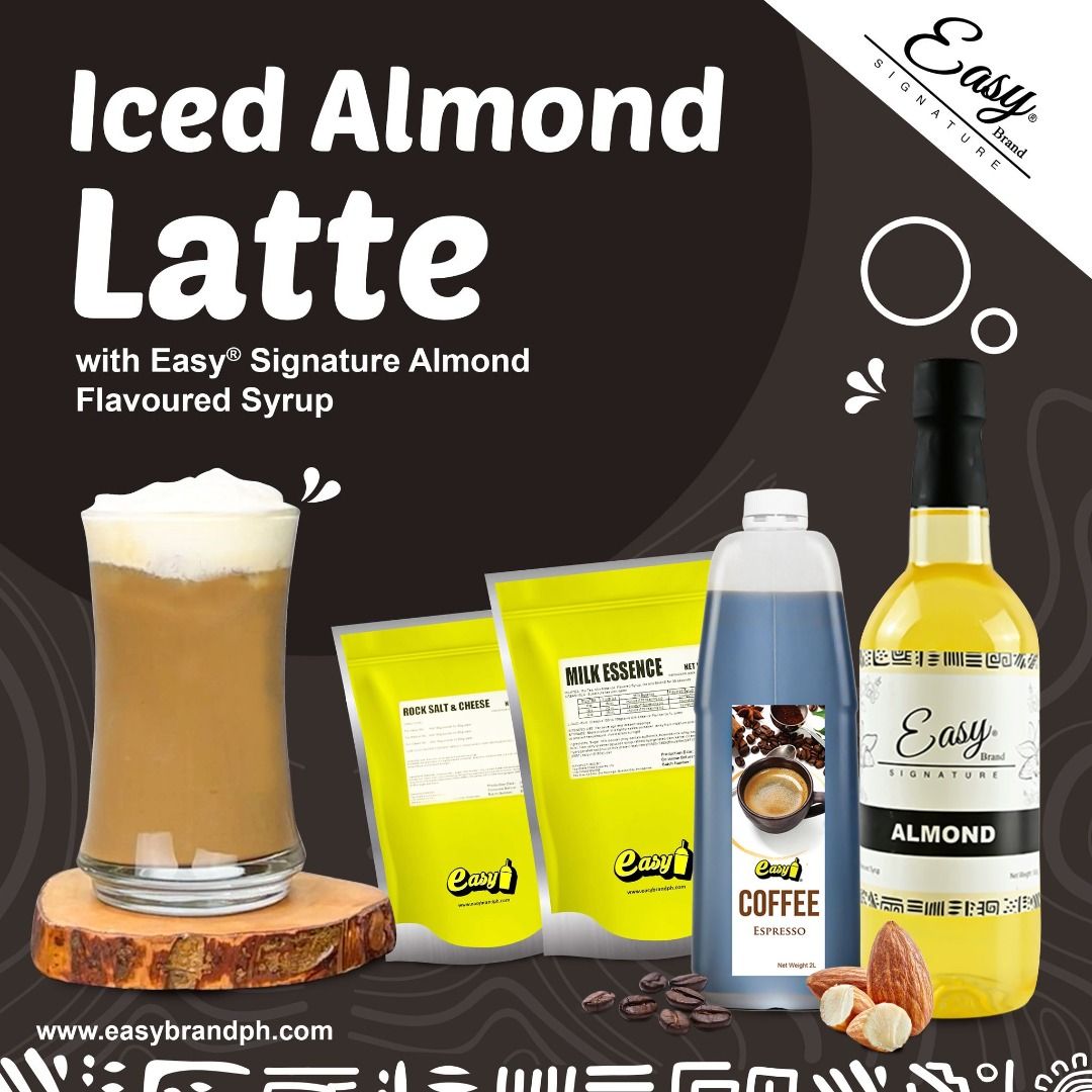 Easy Brand Almond Syrup, Food & Drinks, Beverages on Carousell
