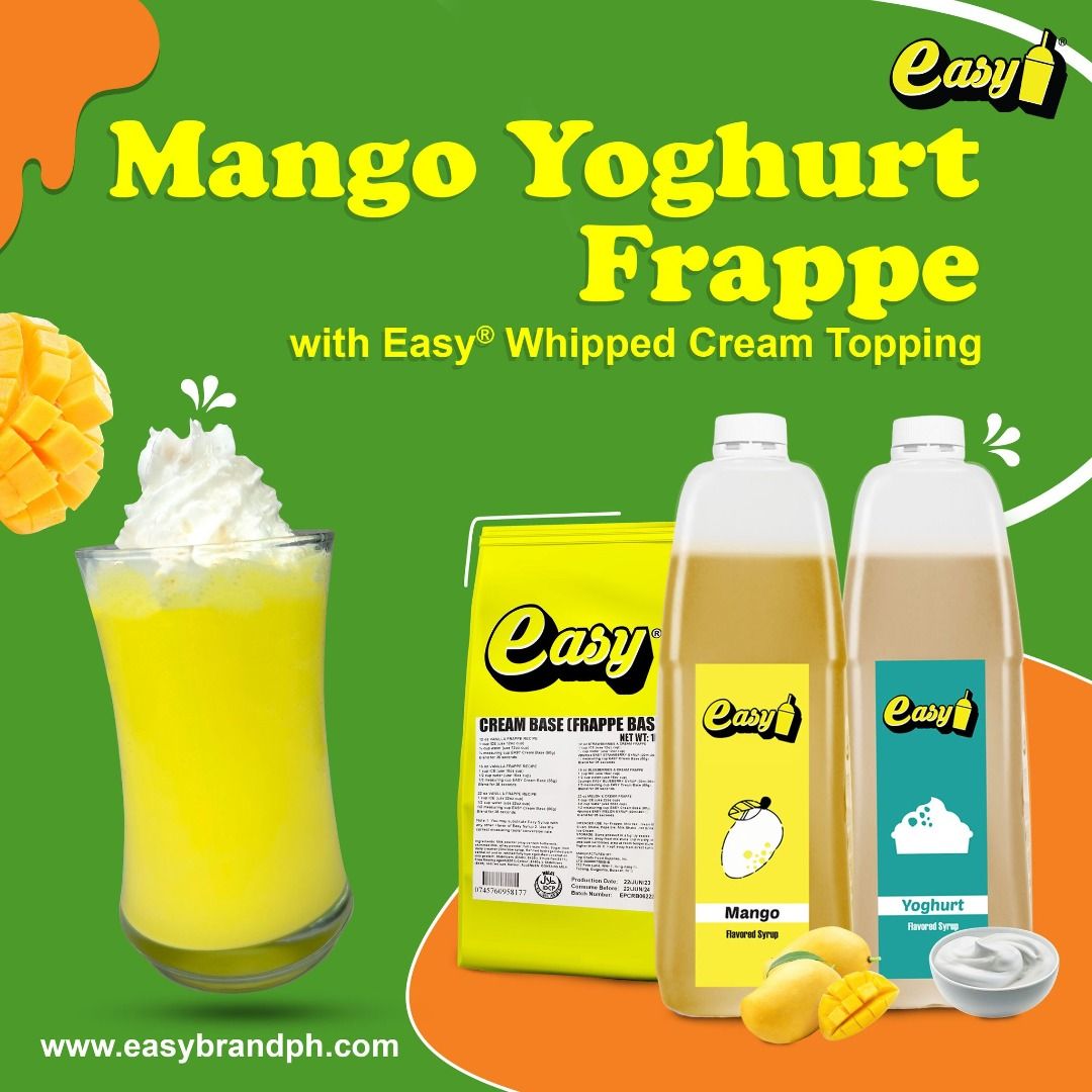 Easy Brand Mango Syrup 2.5Kg, Food & Drinks, Beverages on Carousell