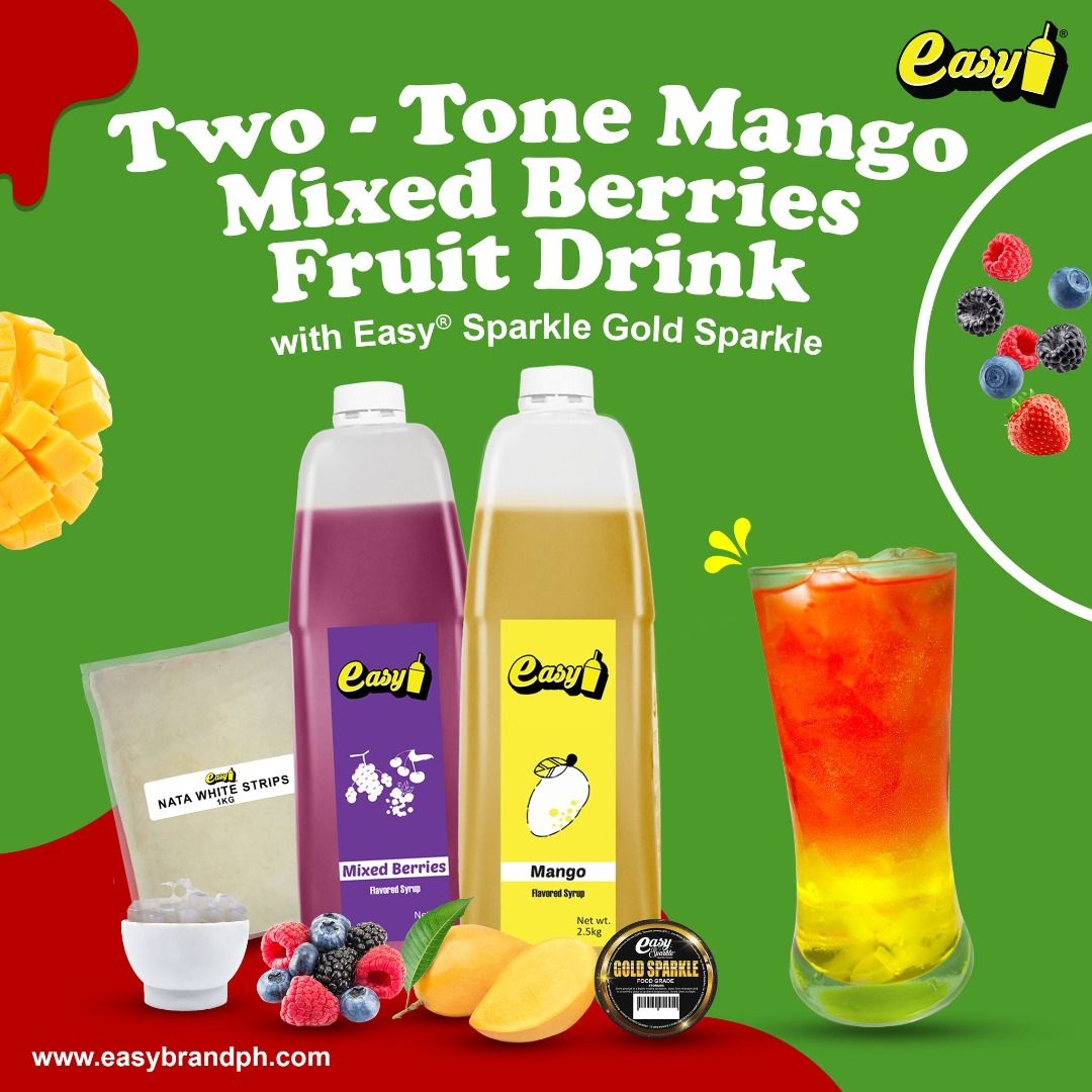 Easy Brand Mango Syrup 2.5Kg, Food & Drinks, Beverages on Carousell
