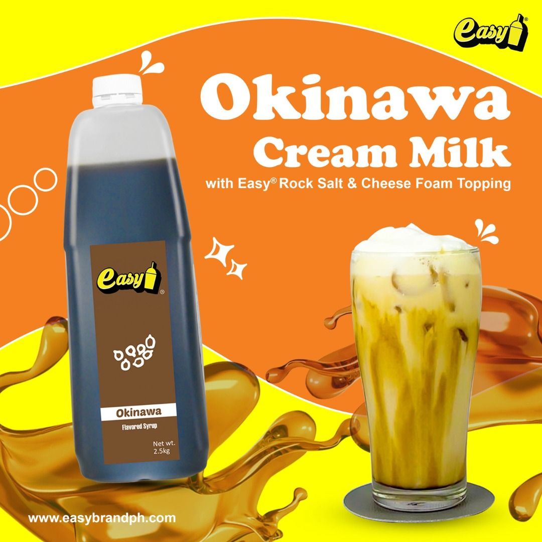 Easy Brand Okinawa Syrup 2.5Kg, Food & Drinks, Beverages on Carousell