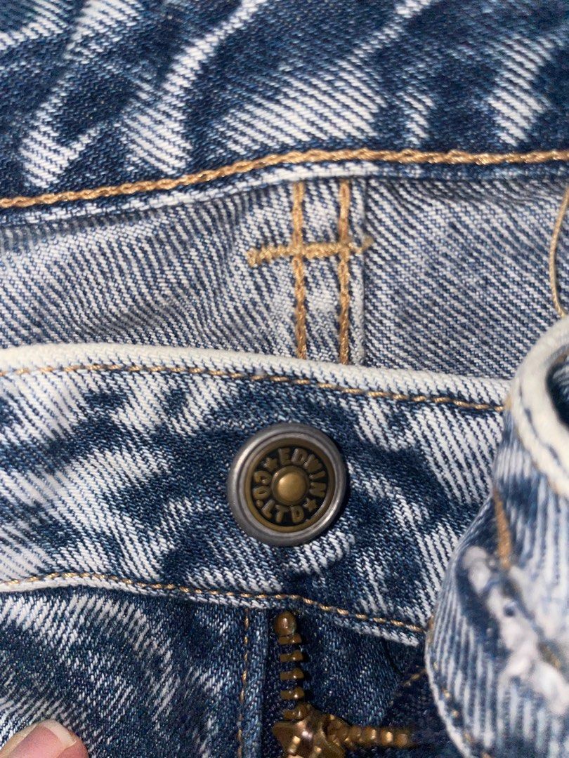 Edwin jean straight cut, Men's Fashion, Bottoms, Jeans on Carousell