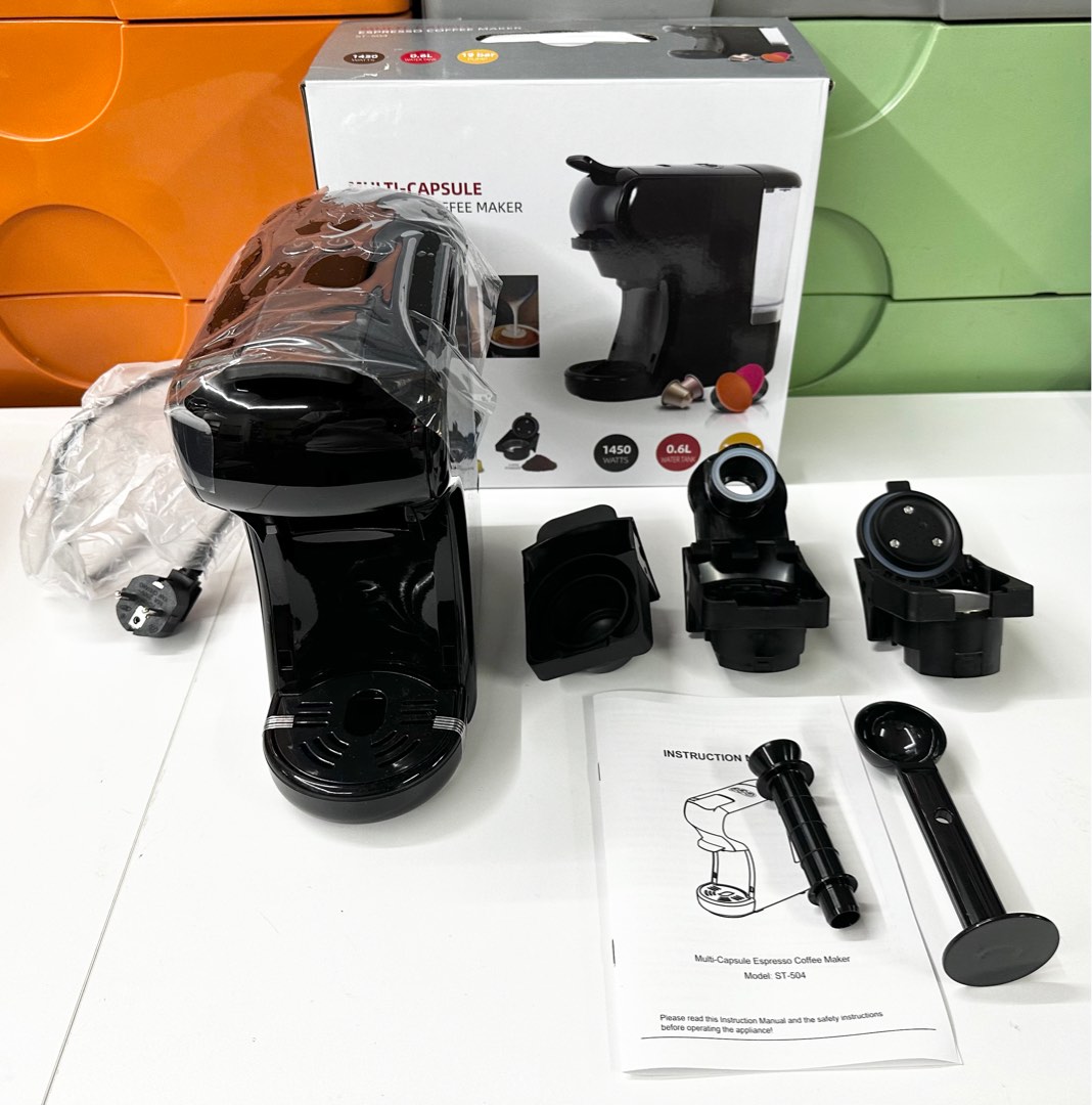 Multi-Capsule Espresso Coffee Maker, ST-504, TV & Home Appliances ...