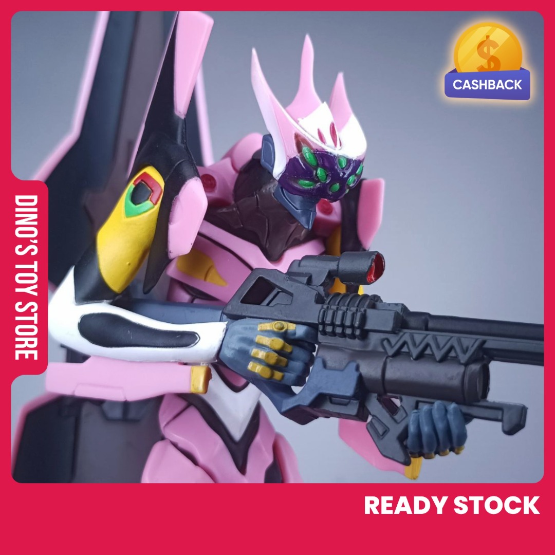 evangelion unit-08 sega eva 08 action figure statue jamma mari makinami, Hobbies & Toys, Toys ...