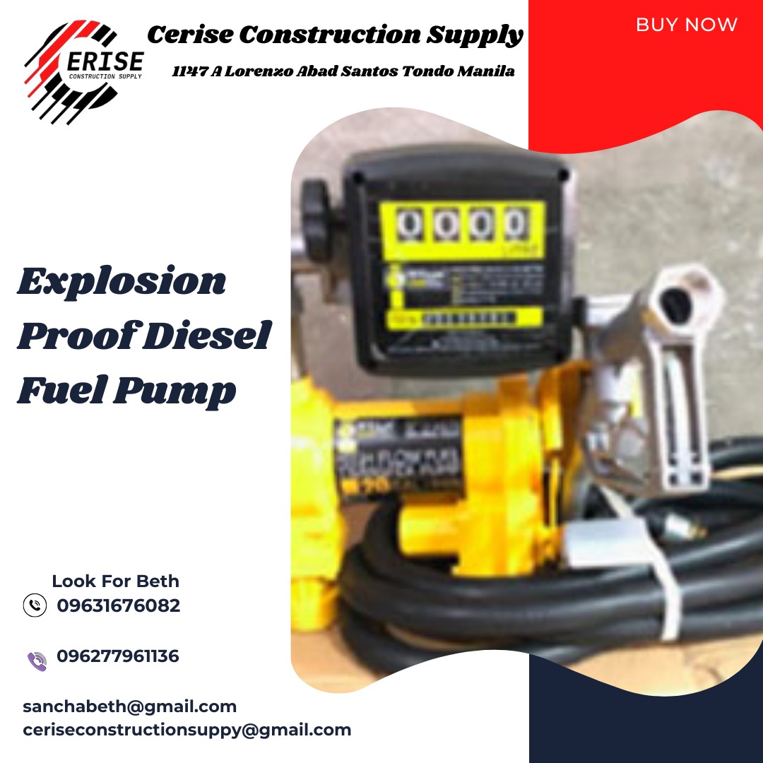 Explosion Proof Diesel Fuel Pump, Commercial & Industrial, Construction ...