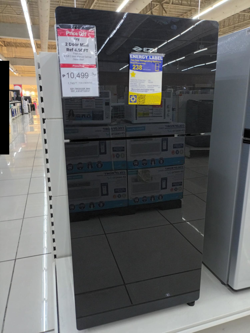 Ezy 2 Door Mini Refrigerator 4.5cft Inverter, TV & Home Appliances ...