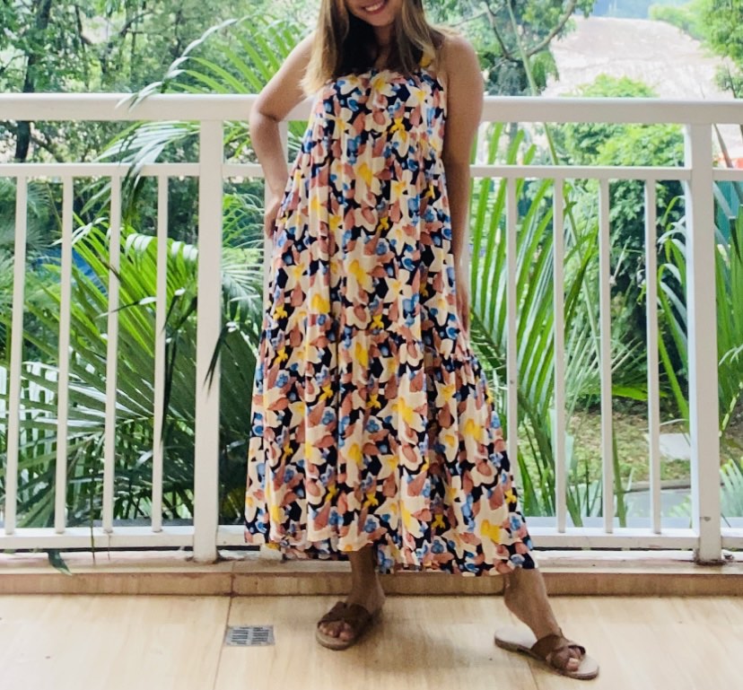 Floral Maxi Dress, Women's Fashion, Dresses & Sets, Dresses on Carousell