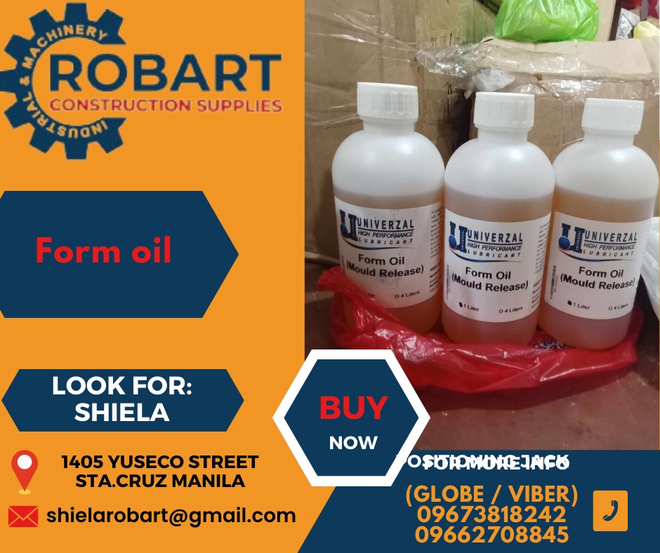 Form Oil, Commercial & Industrial, Construction Tools & Equipment on ...