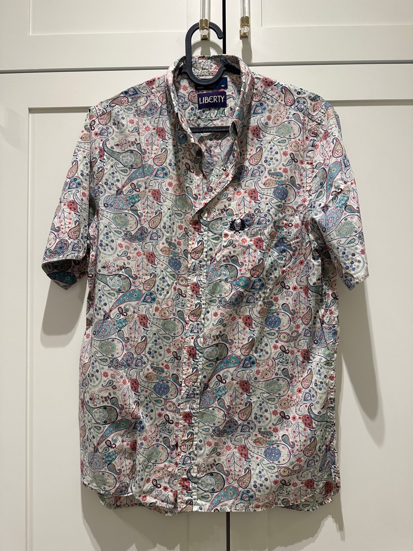 Fred Perry Liberty, Men's Fashion, Tops & Sets, Formal Shirts on Carousell