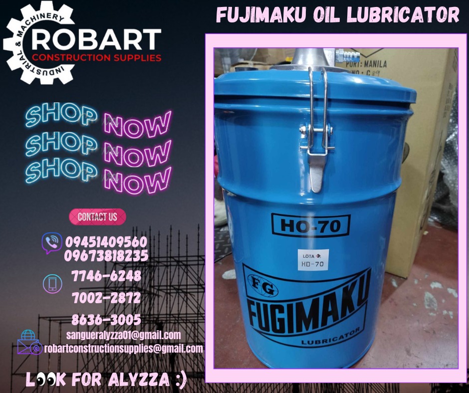 fugimaku oil lubricator, Commercial & Industrial, Construction Tools ...