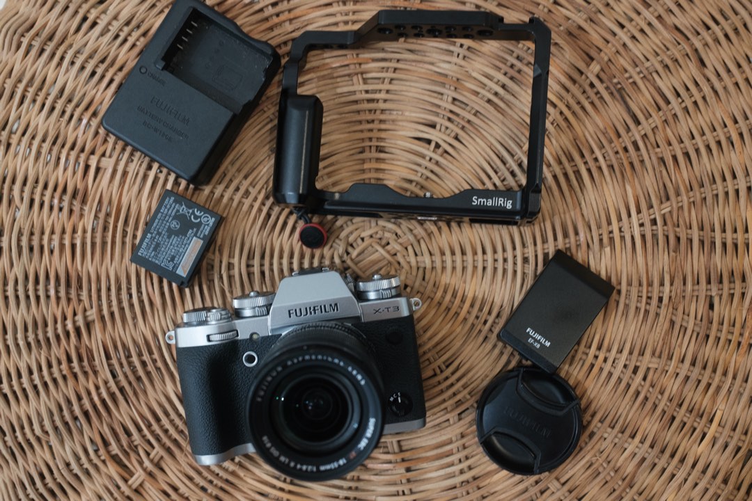 Fujifilm XT3 + 18-55mm with box + smallrig, Photography, Cameras on ...