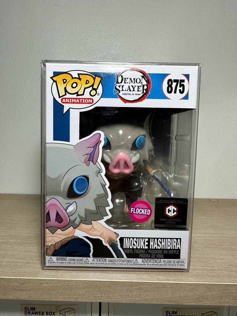 Funk POP! Demon Slayer Inosuke Hashibara 875 (FLOCKED), Hobbies & Toys ...