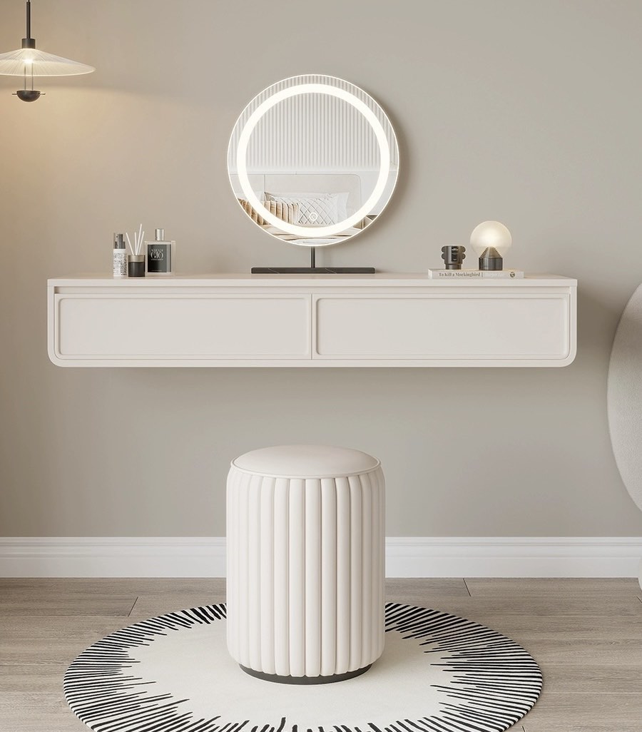 GAYATRI Modern Floating Vanity Table, Furniture & Home Living ...