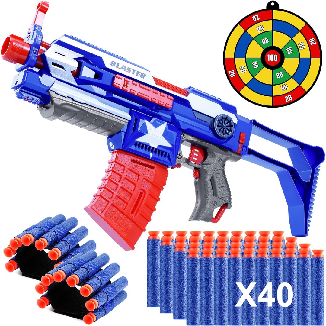 Kids Science Toy Blaster Barrett Bricks Sniper Gel Balls Nerf, Hobbies ...